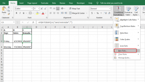 How to use date reminders in excel | Basic Excel Tutorial