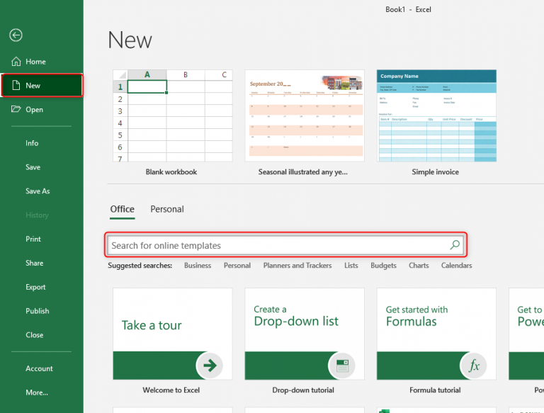 creating a custom template in excel - Basic Excel Tutorial
