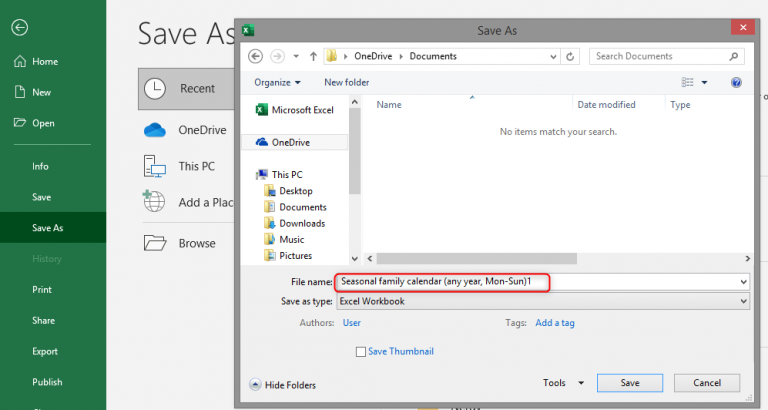 creating a custom template in excel - Basic Excel Tutorial