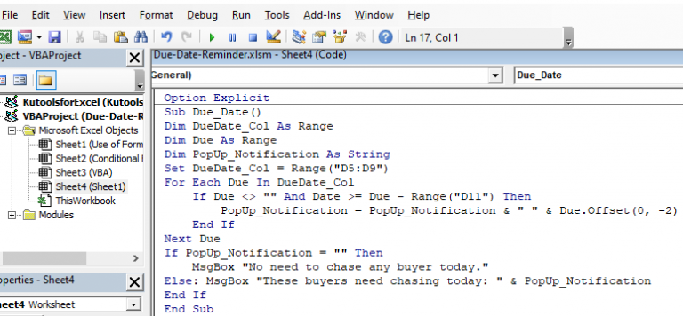 How to use date reminders in excel | Basic Excel Tutorial