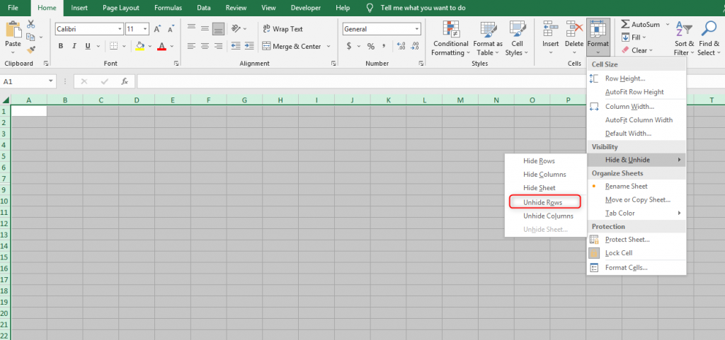 How to unhide rows in Excel | Basic Excel Tutorial