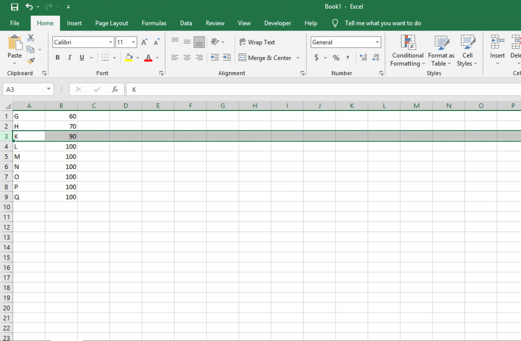Guide to copying an entire row in Excel to another sheet