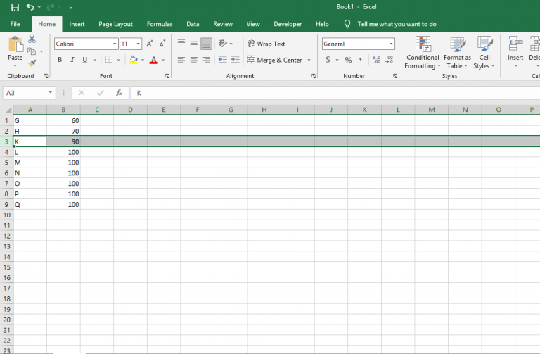 Guide to copying an entire row in Excel to another sheet