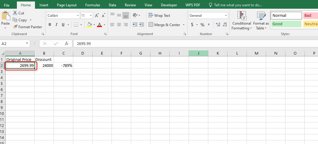 How to calculate discount in Excel | Basic Excel Tutorial