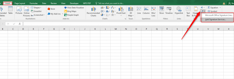 How To Add Signature Into Excel | Basic Excel Tutorial