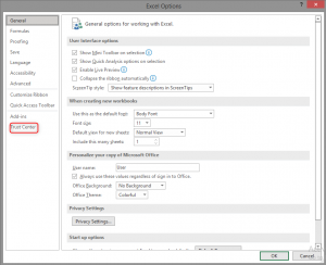 How to remove security warning notifications in the MS Excel