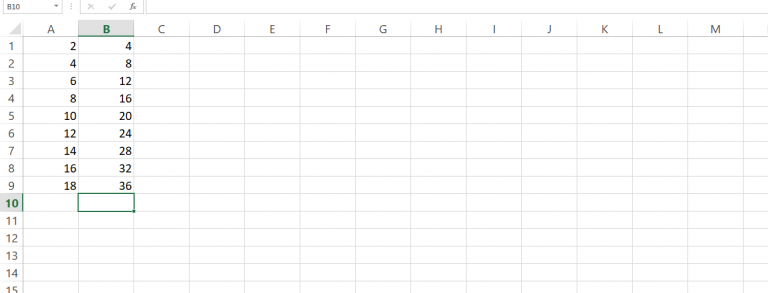 How to make y=mx+c in Excel | Basic Excel Tutorial