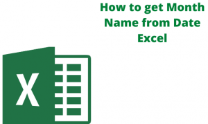 How to get Month Name from Date Excel | Basic Excel Tutorial