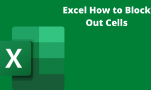 Excel How to Block Out Cells | Basic Excel Tutorial