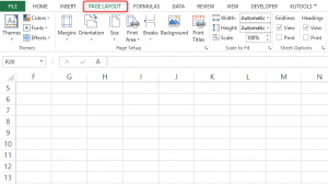 Guide on putting a picture behind the text in Excel