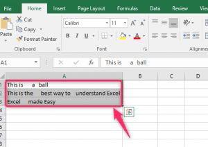 How to Use Trim Function remove spaces and clean data in Excel ...