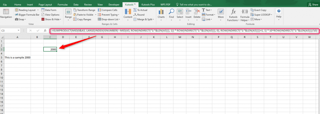 How To Extract Number From A String In Excel Basic Excel Tutorial 4197
