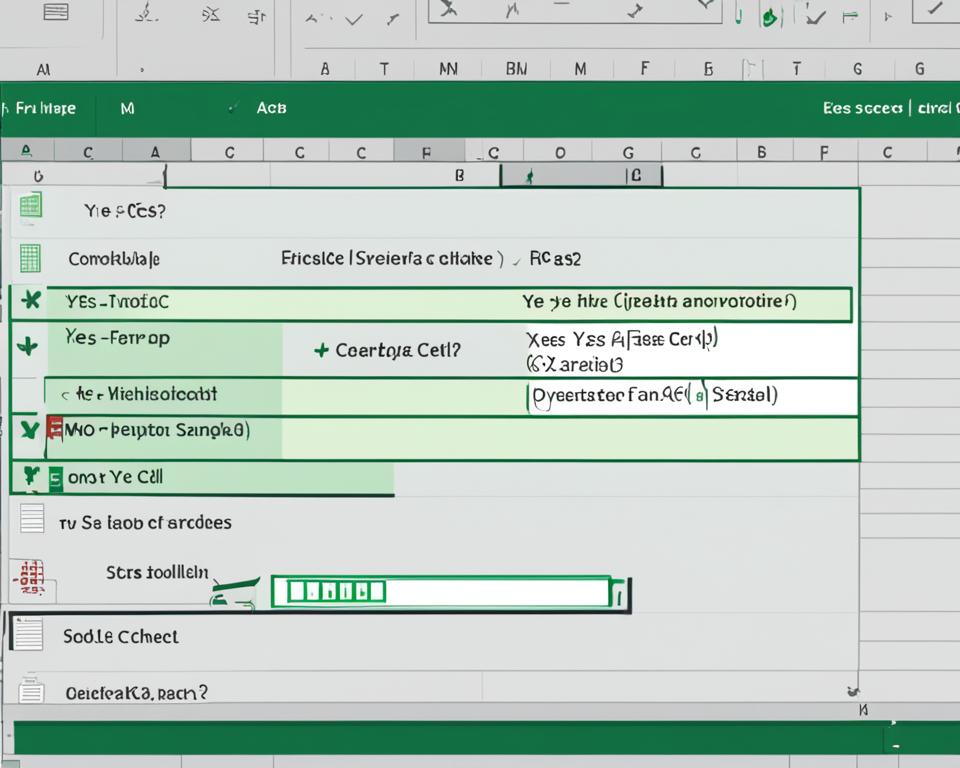 Excel Yes Or No Formula